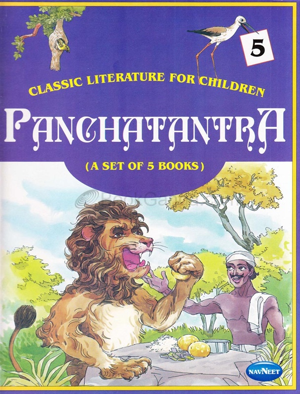 Panchatantra 5 Classic Literature For Children - A Set Of 5 Books ...